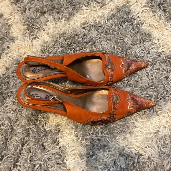 Gino Ventori | Shoes | Statement Slingback Heels | Poshmark